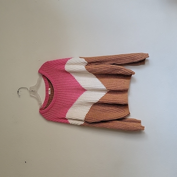 Harper | Sweaters | Harper Roundneck Sweater Size Large Crochet Colors ...